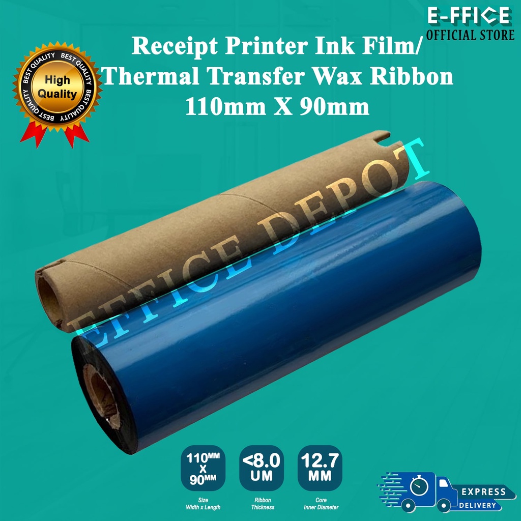 Effice Depot - Receipt Printer Ink Film / Thermal Transfer Wax Ribbon ...
