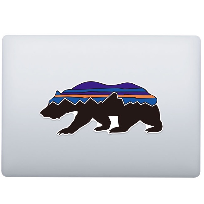 Patagonia BIG LOGO Waterproof PVC Stickers Skateboard Suitcase ...