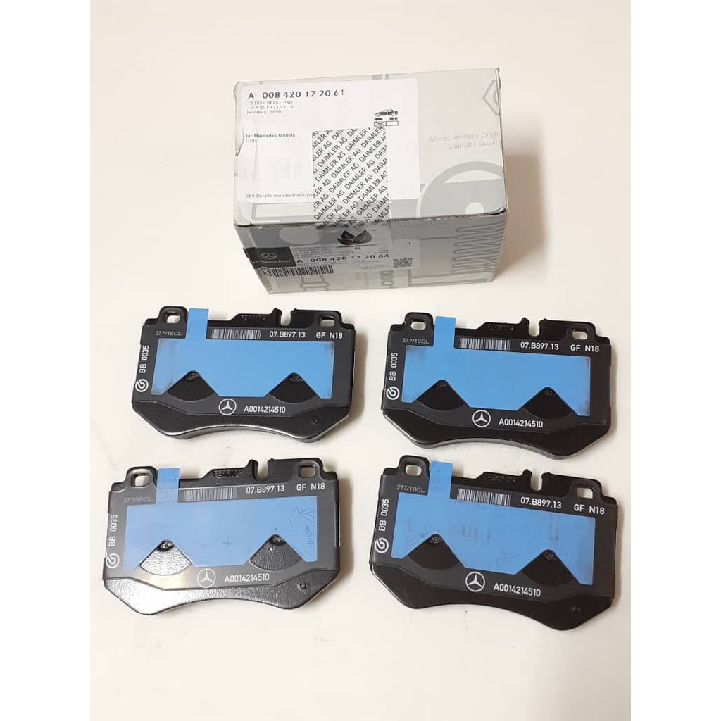 Mercedes Benz E-Class W205 Original Front Brake Pad Set 0084201720 ...