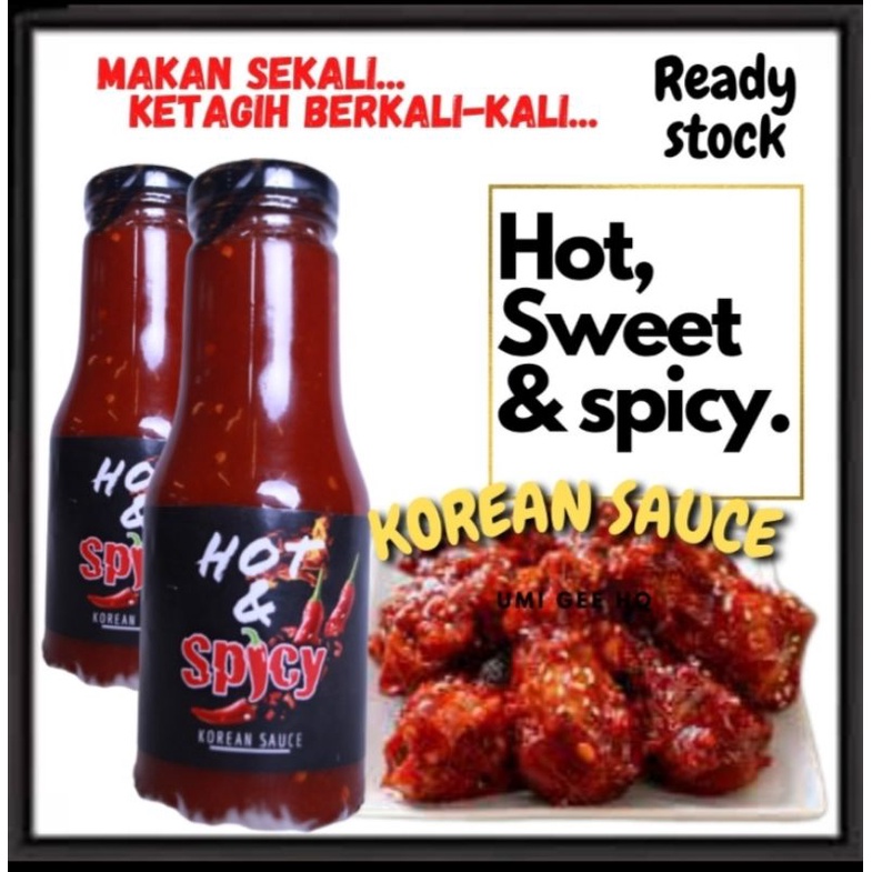 Sos korea HALAL (Sauce Korean Hot & spicy) 300g | Shopee Malaysia