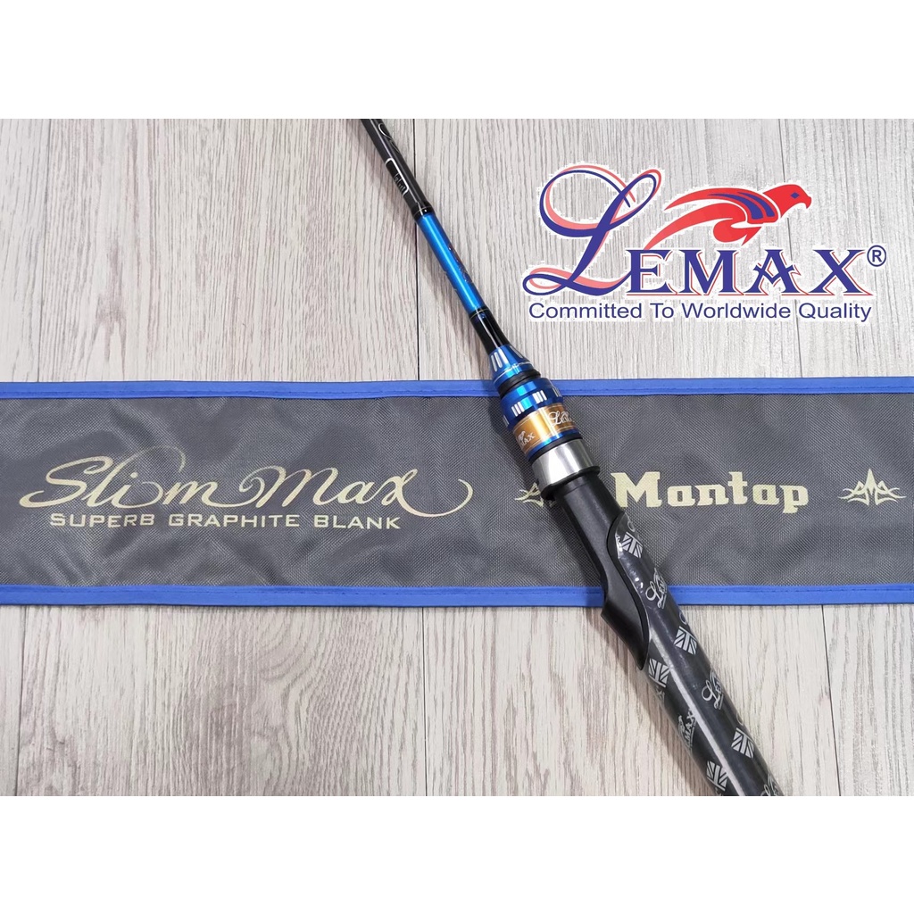 LEMAX SLIM MAX MANTAP SPINNING JIGGING FISHING ROD | Shopee Malaysia