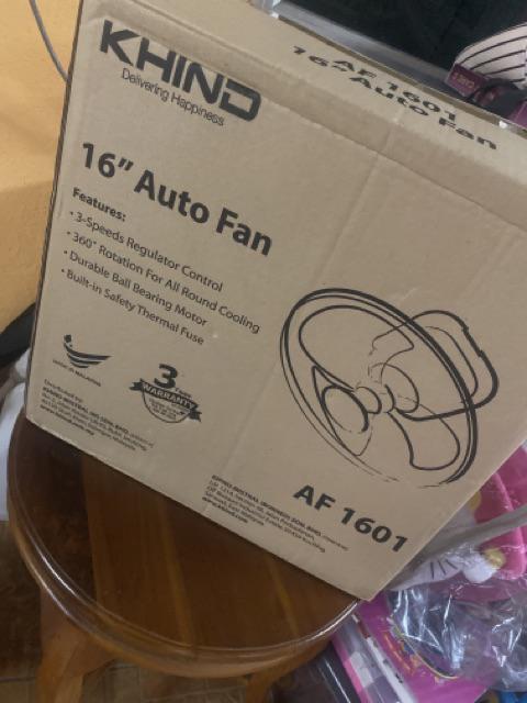 KHIND AUTO FAN (16") AF1601 | Shopee Malaysia