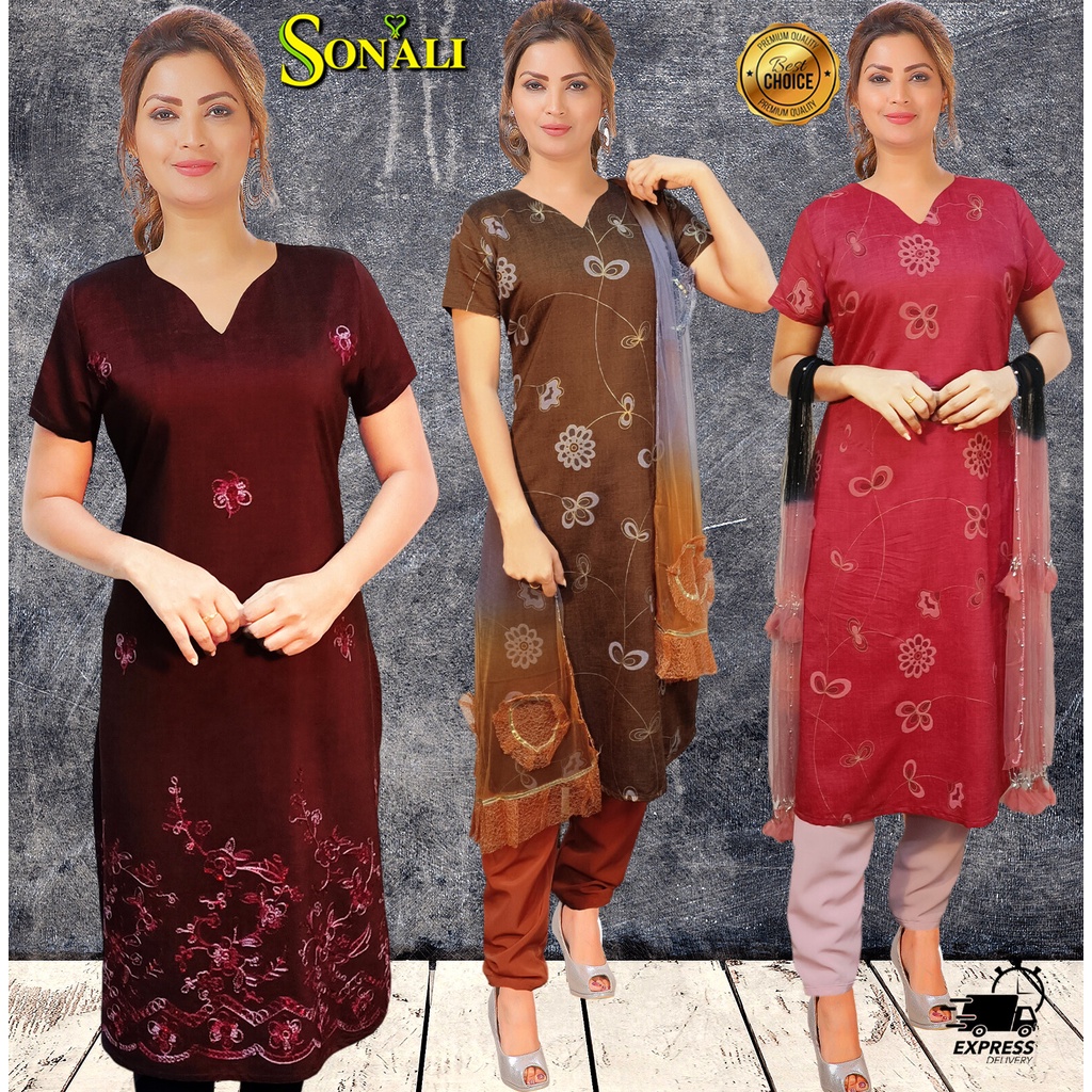 Sonali Premier Quality Women's Koshibo Collection Top and Sets (Free ...