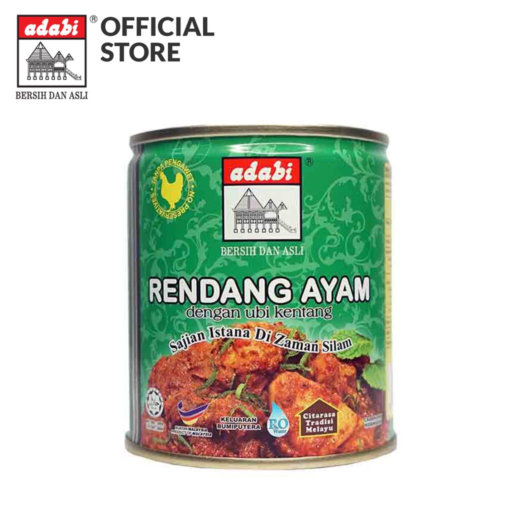 ADABI Rendang Ayam 280g | Shopee Malaysia