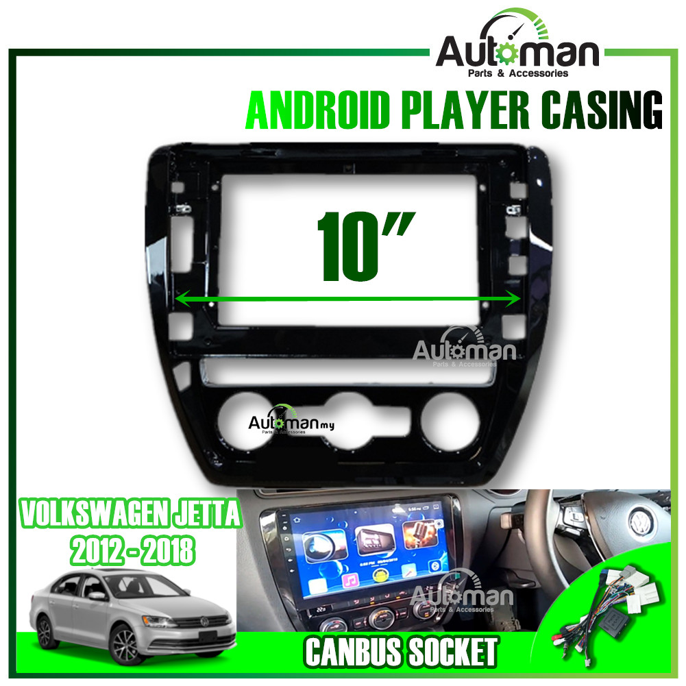 Casing Android Volkswagen Jetta 2012 - 2018 Dashboard Audio Android ...