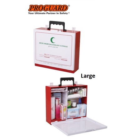 [LARGE] Handle Emergency First Aid Kit Peti Pertolongan Kecemasan ...