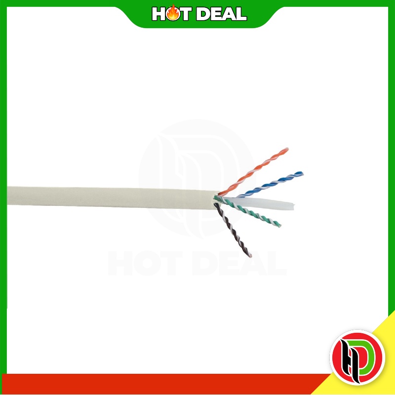Hotdeal Schneider Actassi Solid Bare Copper UTP LSZH Cat6A Cable Box ...