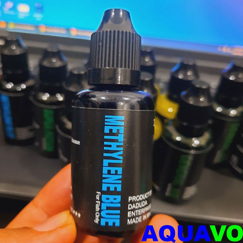 METHYLENE BLUE 30ML BETTA FISH BREEDING ANTI WHITE SPOT ANTI PARASITE ...