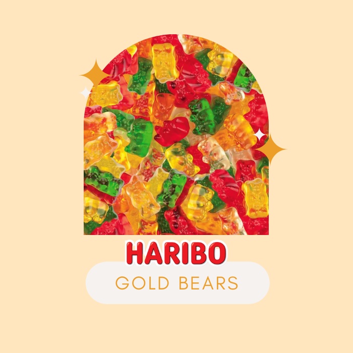 Haribo-Gold Bears 100g Repack (HALAL) Gummy Candy | Shopee Malaysia