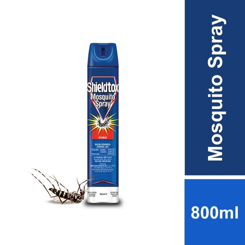 Shieldtox Mosquito Aerosol Spray (270ml/600ml/800ml) | Shopee Malaysia