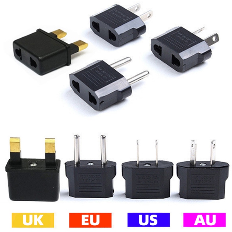 FONKEN 1pc Power Plug Adapter US To EU Euro Europe Plug Power Plug ... FONKEN 1pc Power Plug Adapter US To EU Euro Europe Plug Power Plug ...