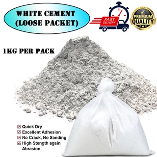 BONDCRETE 1KG WHITE CEMENT / 1kg Simen Putih SIMEN DINDING / TILES ...