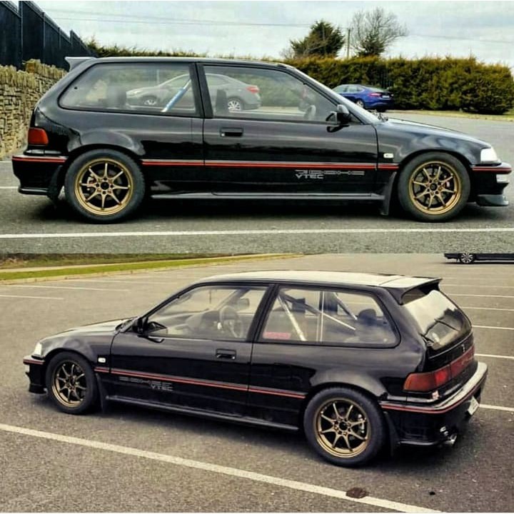 CAR STICKER HONDA EF9 EF CIVIC VTEC SM4 EG K20 SPOON MUGEN ACCORD EG9 ...