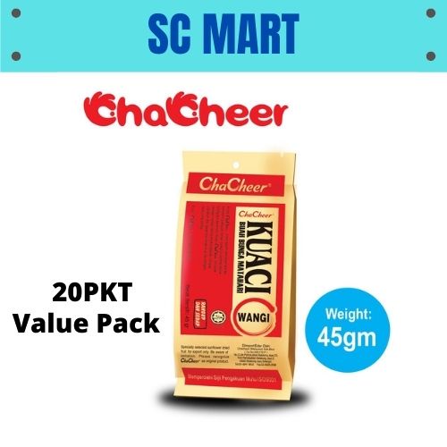 [SC] Kuaci Cha Cheer (Kuaci Bunga Matahari) 45g x 20pkt | Shopee Malaysia