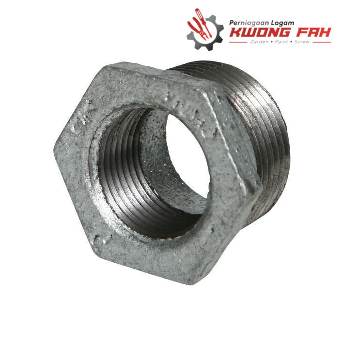 GI Bush Pipe Fitting (15mm-25mm) | Shopee Malaysia