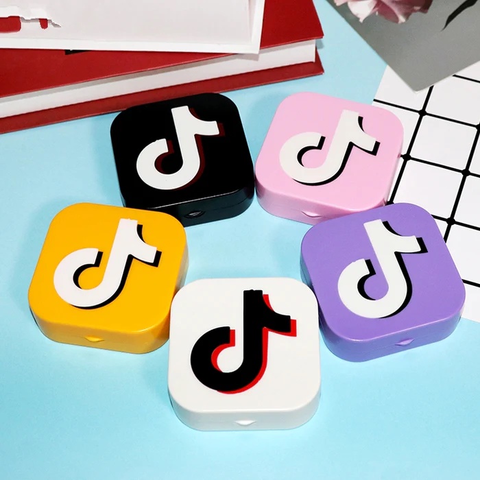 Tik Tok Contact Lens Storage Case Kit | Shopee Malaysia