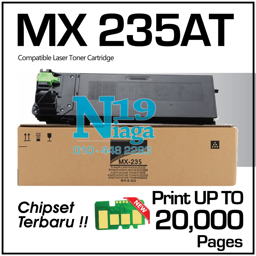 Sharp Copier Compatible MX235 MX235AT MX-235AT AR5618 AR5618D AR-5618D ...