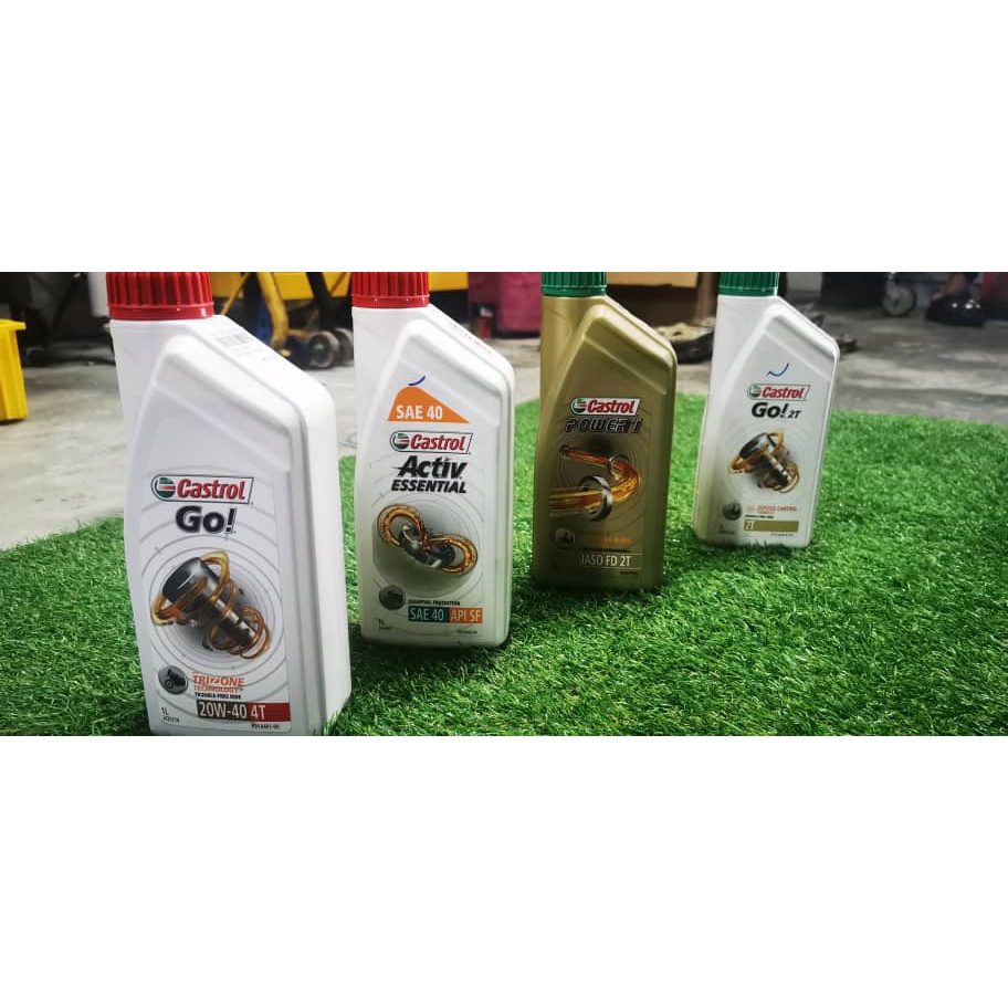 CASTROL MOTORCYCLE OIL | Shopee Malaysia