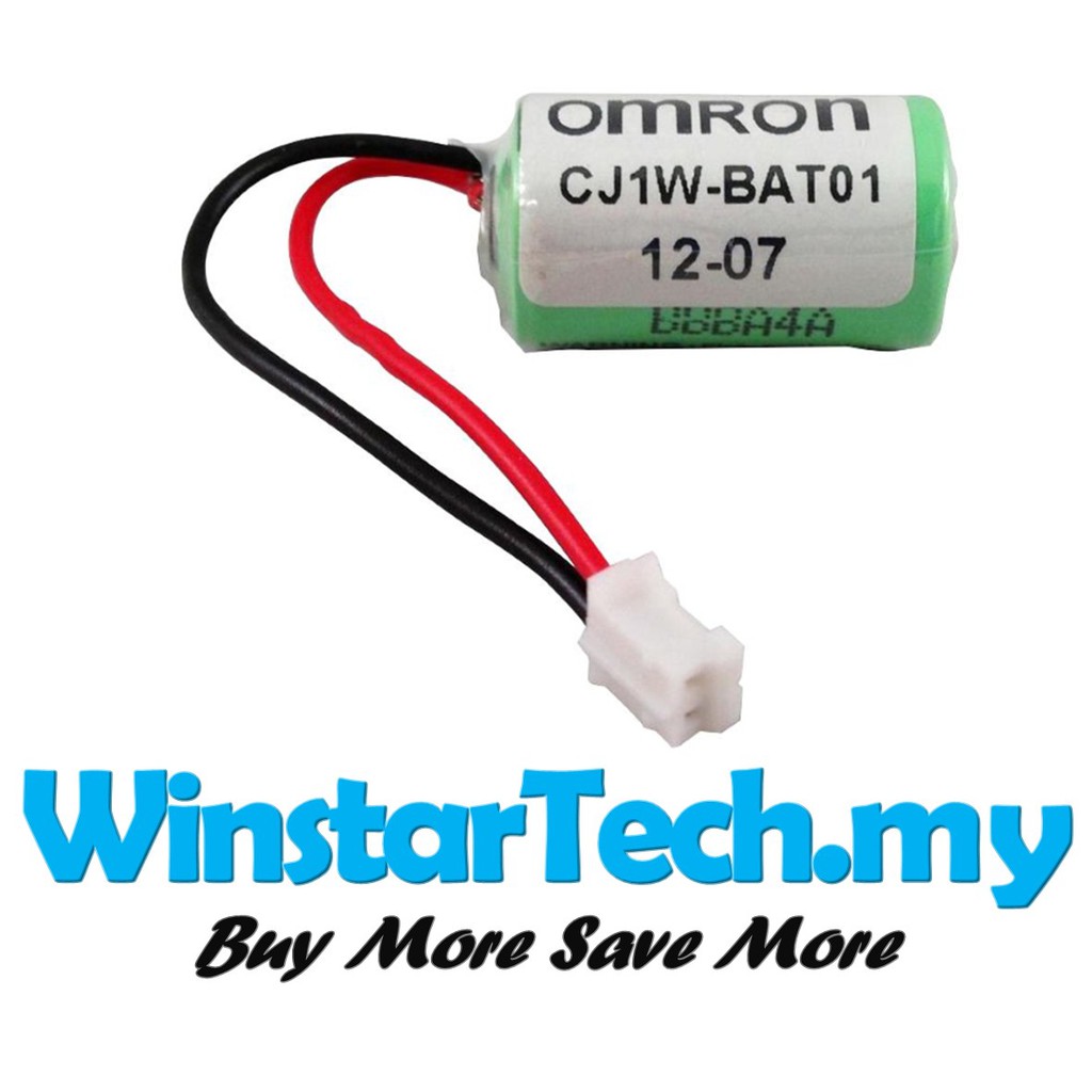 OMRON 3V CJ1W-BAT01 CJ1M Plc SANYO CR14250SE-R Lithium Battery | Shopee ...