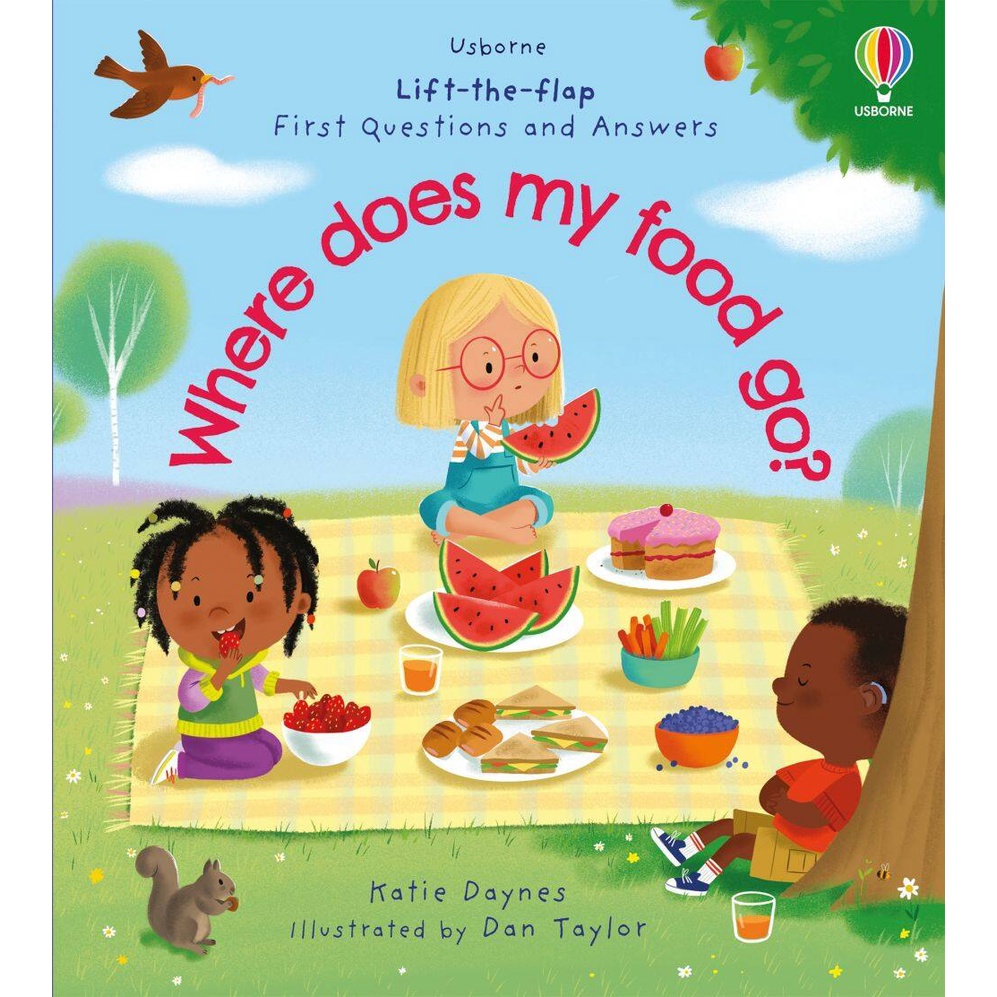 Usborne Where does my food go?/ First Questions and Answers: Where does ...