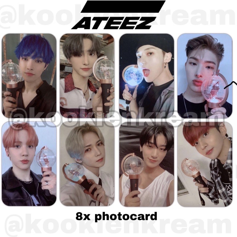 FANKIT ATEEZ : LIGHTINY PC PACKAGE | Shopee Malaysia