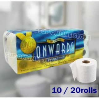 Onwards Premium Toilet Paper / Bathroom Tissue / Tissue Tandas | Shopee ...