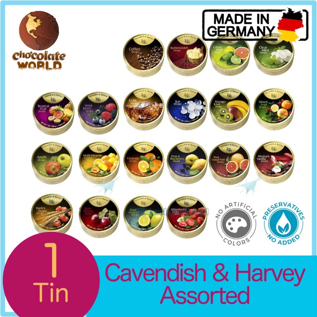 Cavendish & Harvey Candies Tin 200g | Shopee Malaysia