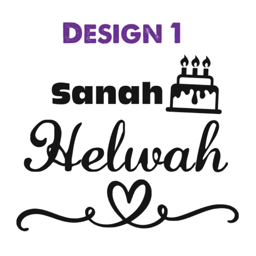 Sticker Belon Sanah Helwah | Shopee Malaysia