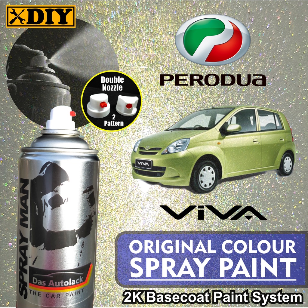 Perodua Viva Spray Paint For Touch Up All Original Factory Colours ...