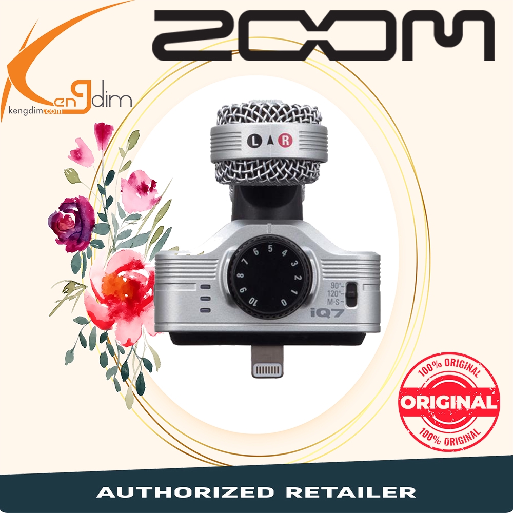 Zoom iQ6 Stereo X/Y Microphone for iOS Devices with Lightning Connector | Shopee Malaysia