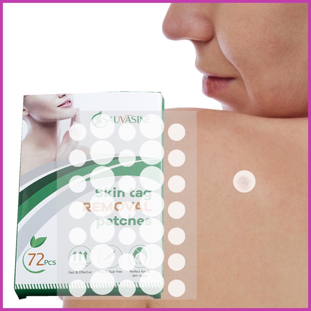 72psc/Box Remove Skin Tags Body Wart Treatments Sticker Hydrocolloid ...