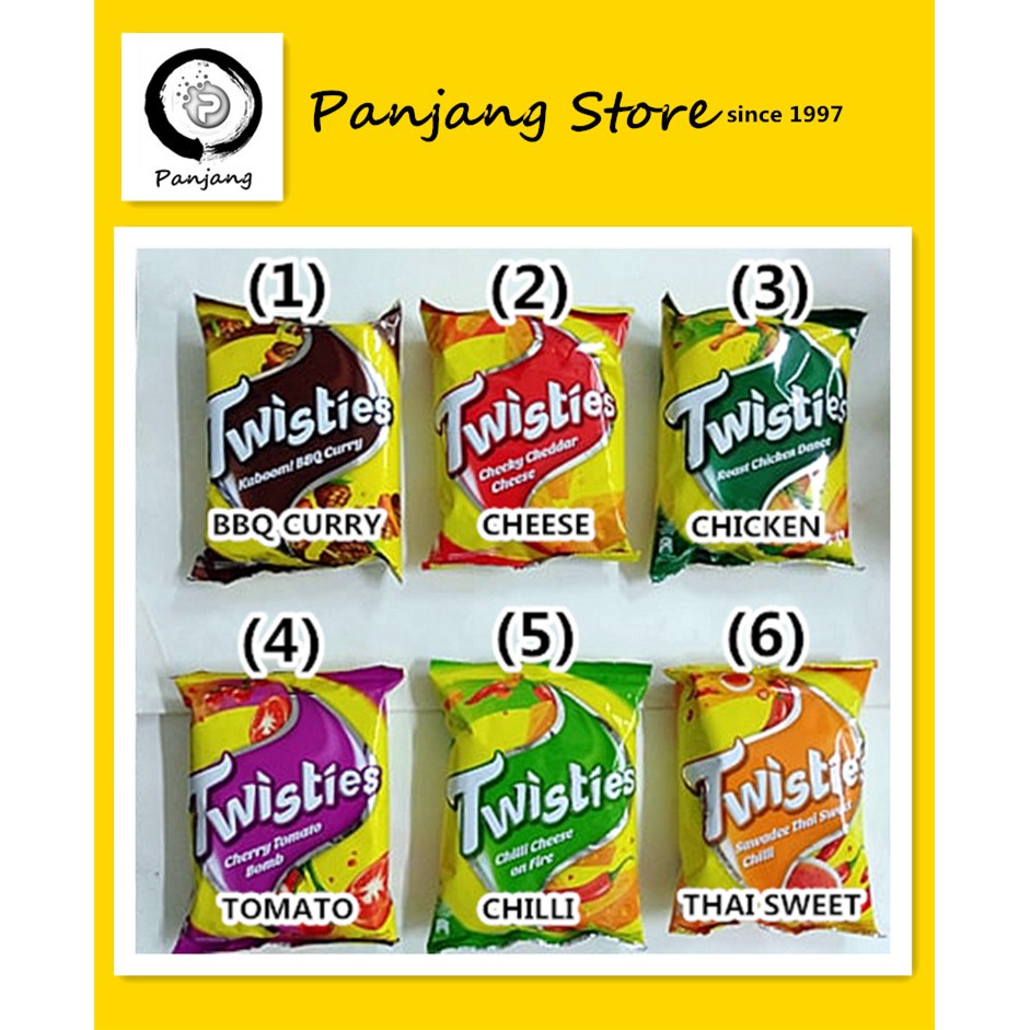 TWISTIES FLAVOURED CORN SNACKS 60G | Shopee Malaysia