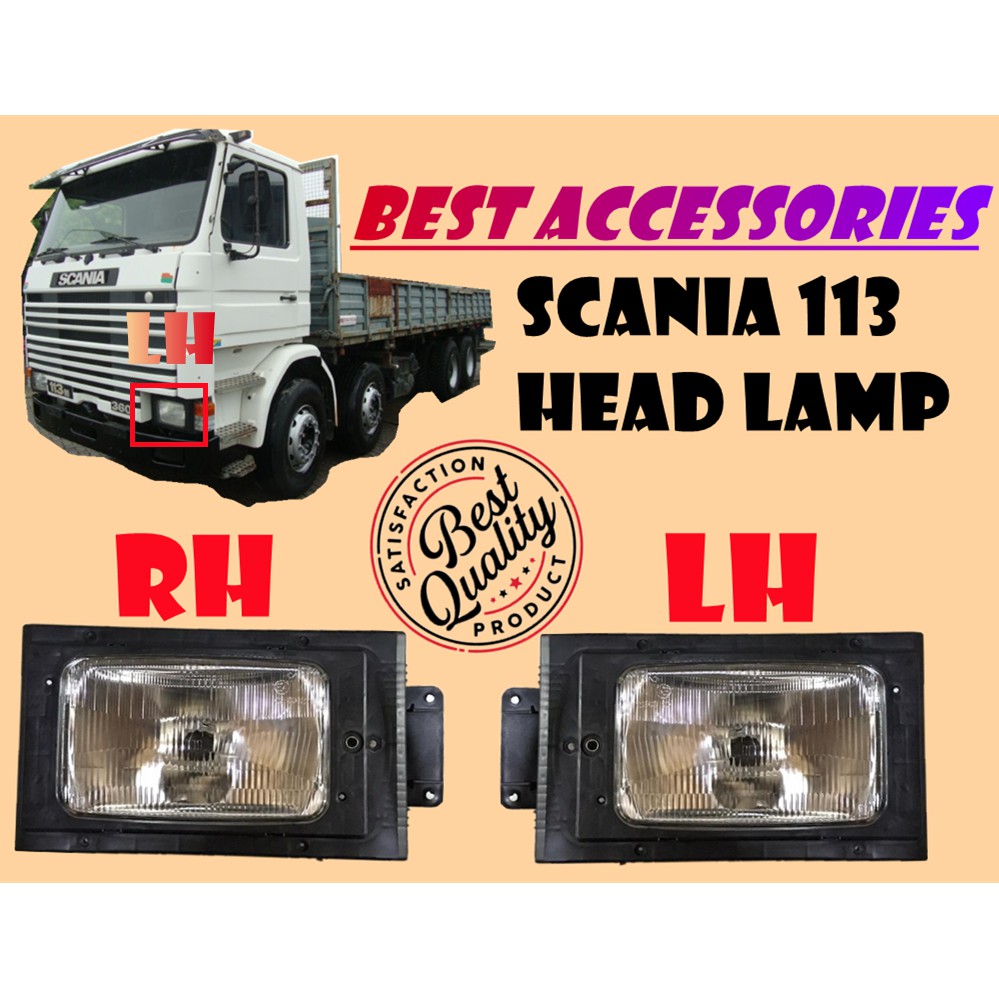 SCANIA 113 HEAD LAMP HIGH QUALITIES | Shopee Malaysia