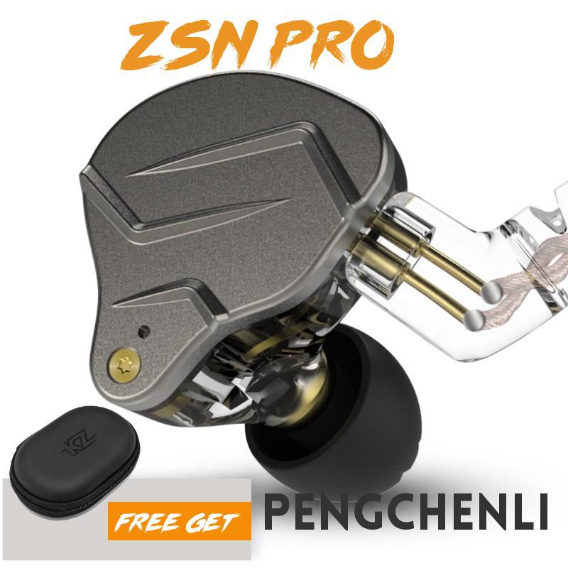 KZ ZSN PRO/PRO X Earphones Double Magnetic Dynamic Headphones Hifi In ...