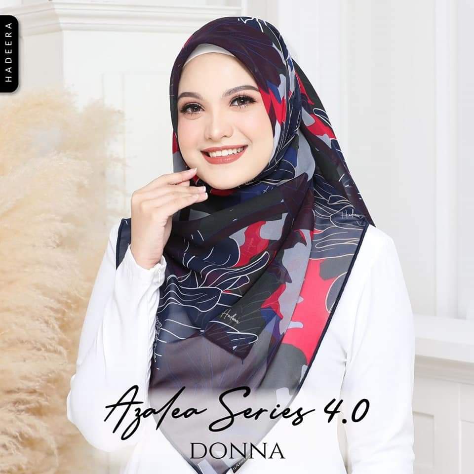 Hadeera Azalea 4.0 Tudung Bawal Chiffon (Donna) | Shopee Malaysia