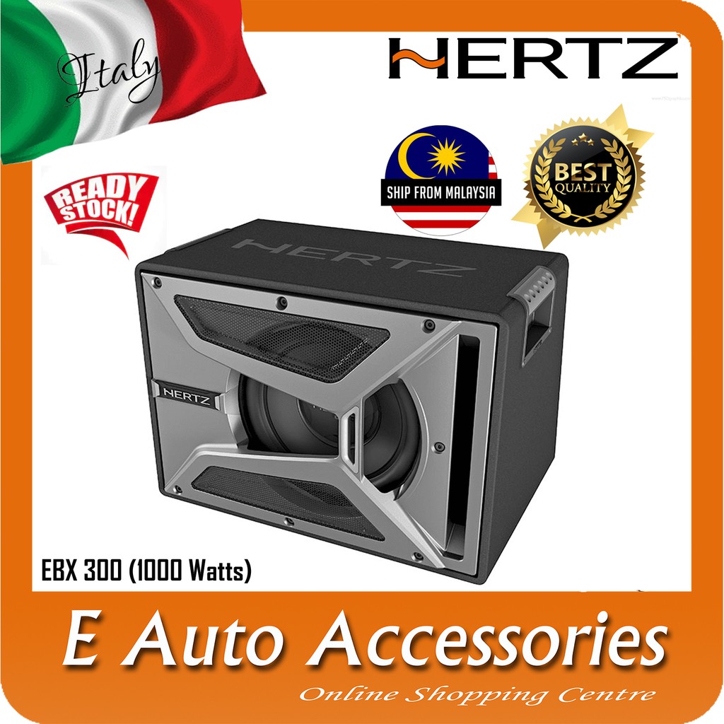 Hertz Energy EBX 300 ( 1000 Watts ) 12 Inch Reflex Sub Box 300 m 4 Ohm ...