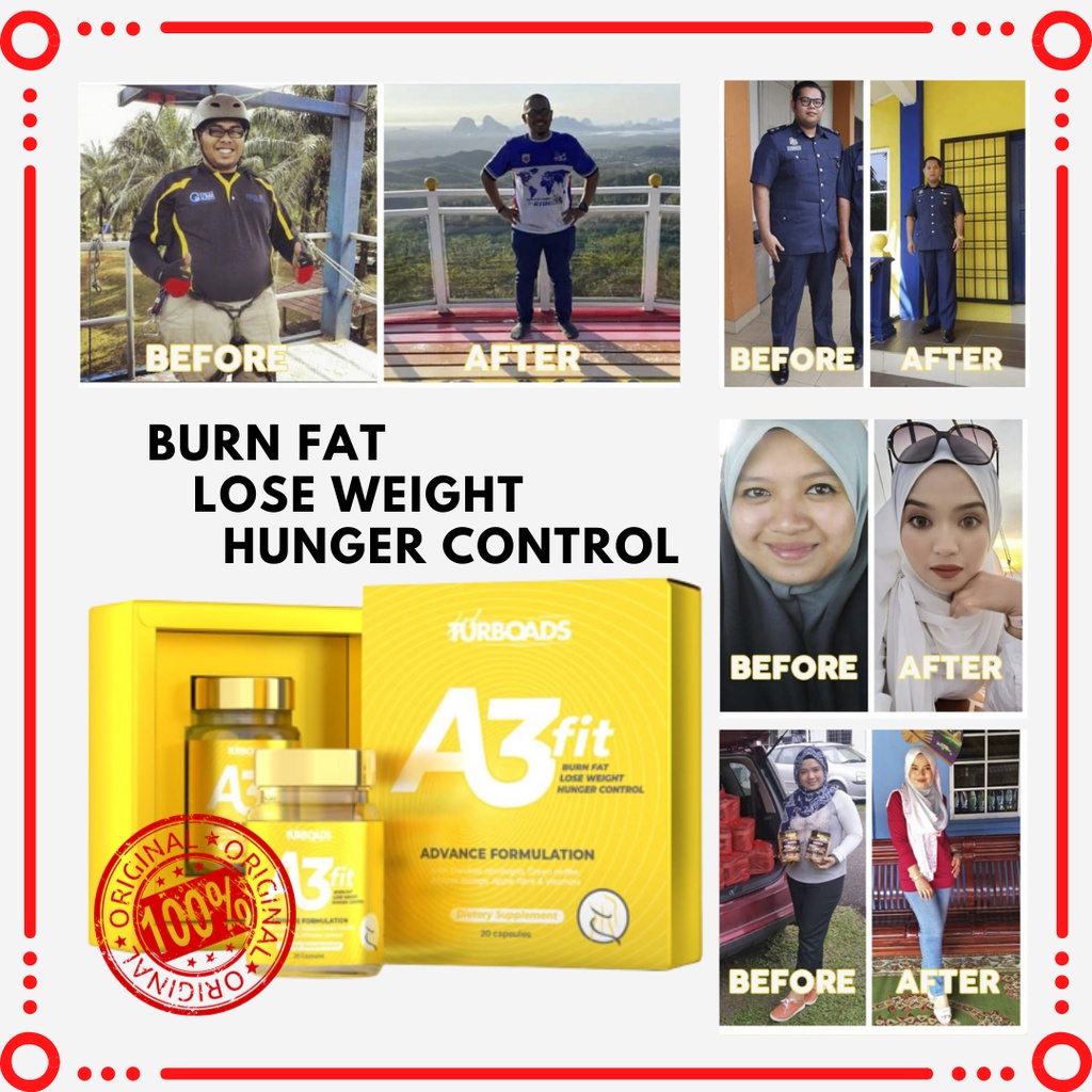 [100% OROGINAL] A3 FIT TABLET KURUS SLIM FAT BURNER A3FIT | Shopee Malaysia