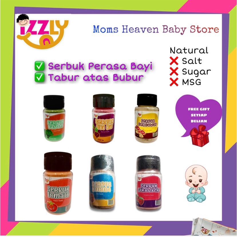 IZZLY Babyfood Homemade Instant Makanan Bayi Puree Buahan Sayuran ...