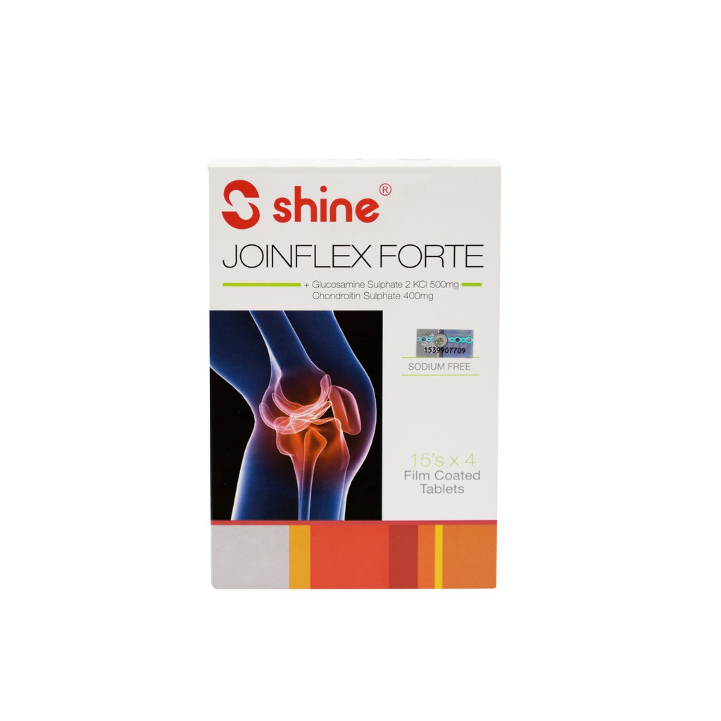 Shine Joinflex Forte Film Coated Tablet (15's x 4) | PGMall
