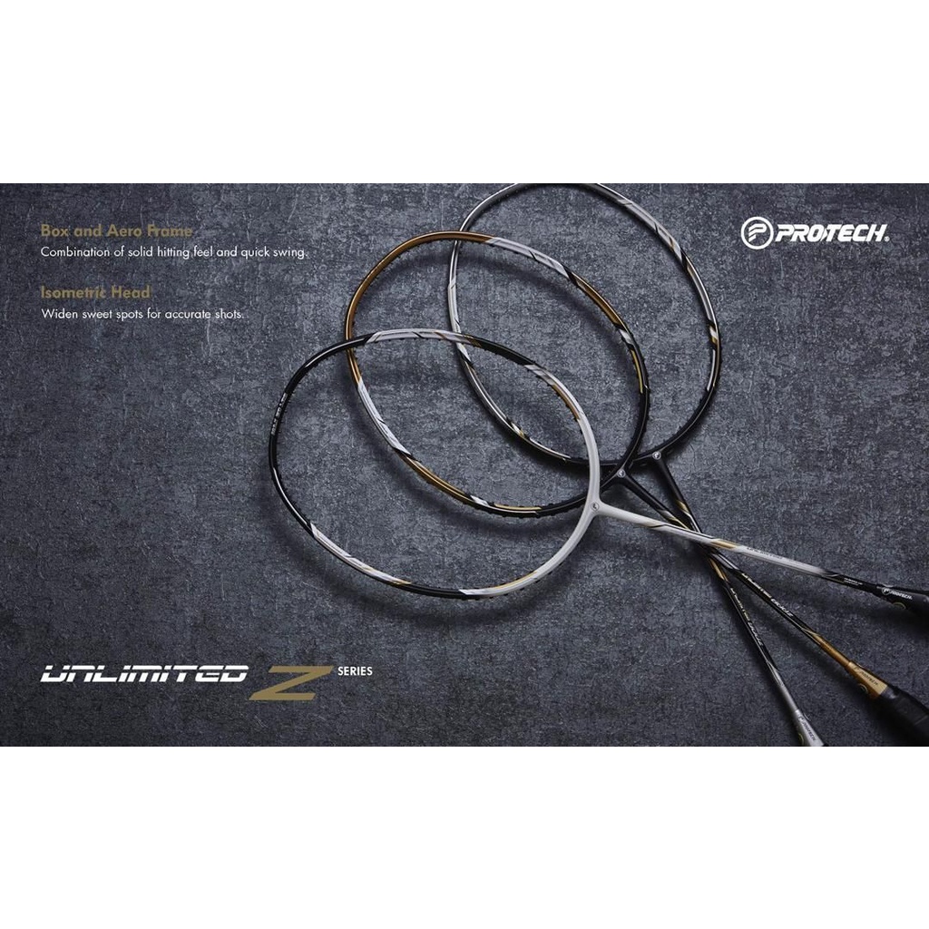 Protech Unlimited series (No string) original Badminton racket (1pcs ...