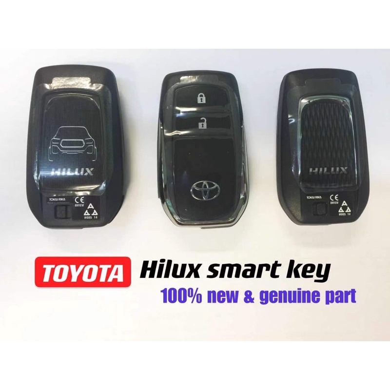 Toyota Hilux genuine smart key | Shopee Malaysia