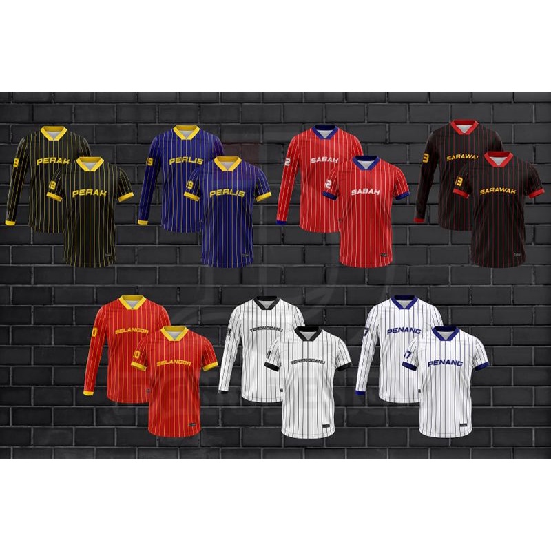 JERSI NEGERI PERAK|PERLIS|SABAH|SARAWAK|SELANGOR|TGANU|PENANG IDANS ...