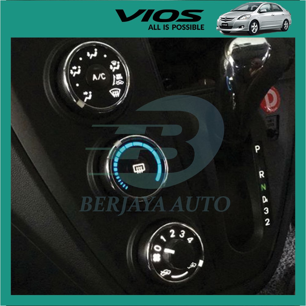 Toyota Vios 2007 - 2012 NCP93 Penghawa Dingin Kereta Mentol Lampu Suis ...
