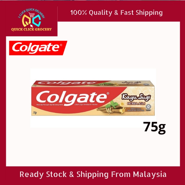 Colgate Toothpaste Kayu Sugi 75g | Shopee Malaysia