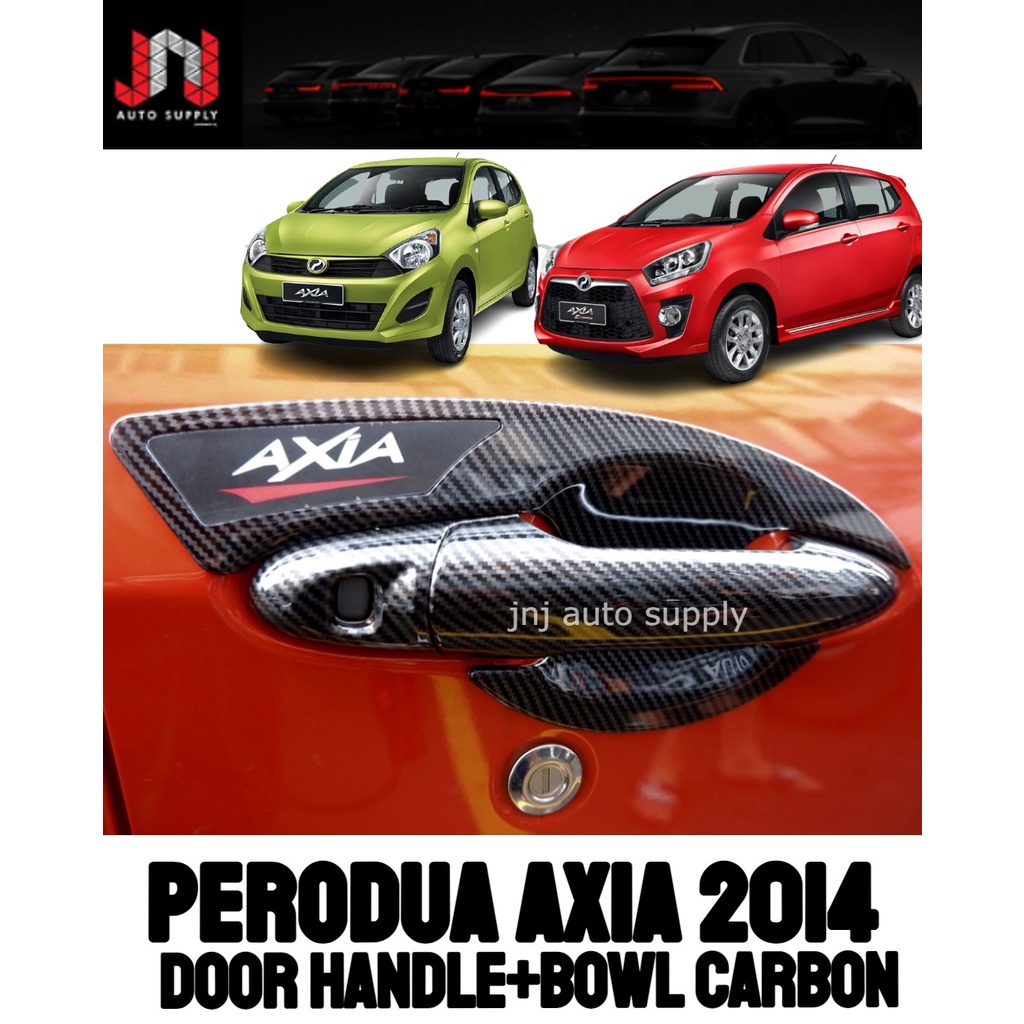 Perodua Axia 2014 - 2020 Door Handle Cover ( no sense hole ) /Bowl ...
