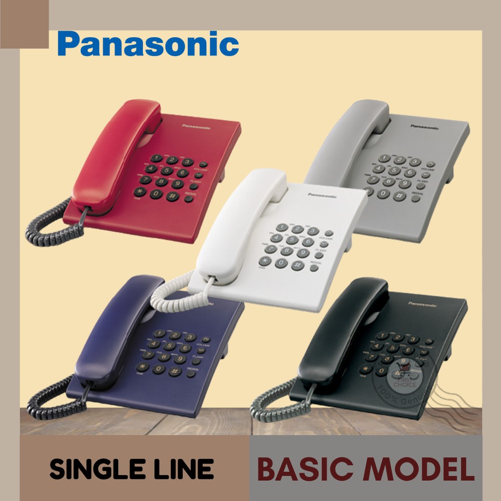 *Random Color* PANASONIC SINGLE LINE PHONE KX-TS500 KX-TS520 KX-TS500ML KX-TS520ML TS580ML ...