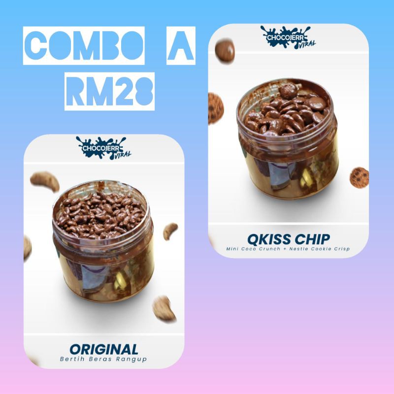 Choco Jerr COMBO murah sedap chocojar tak muak | Shopee Malaysia