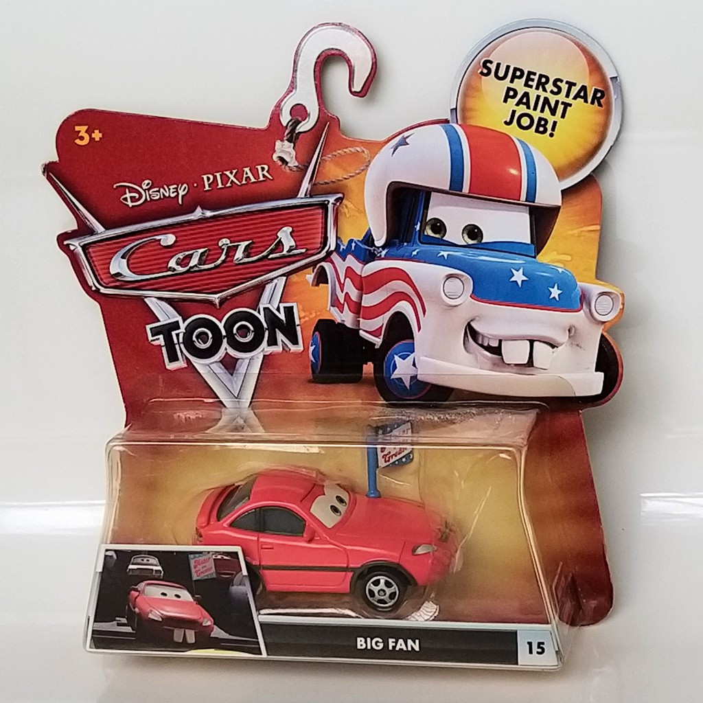 CARS TOON BIG FAN # 15 DISNEY PIXAR 2009 MATER THE GREATER SUPERSTAR ...