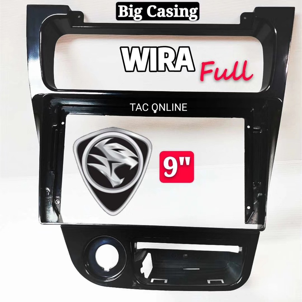Big Screen Casing Android 9 inch Proton Wira 1993-2009 / Satria / Putra ...
