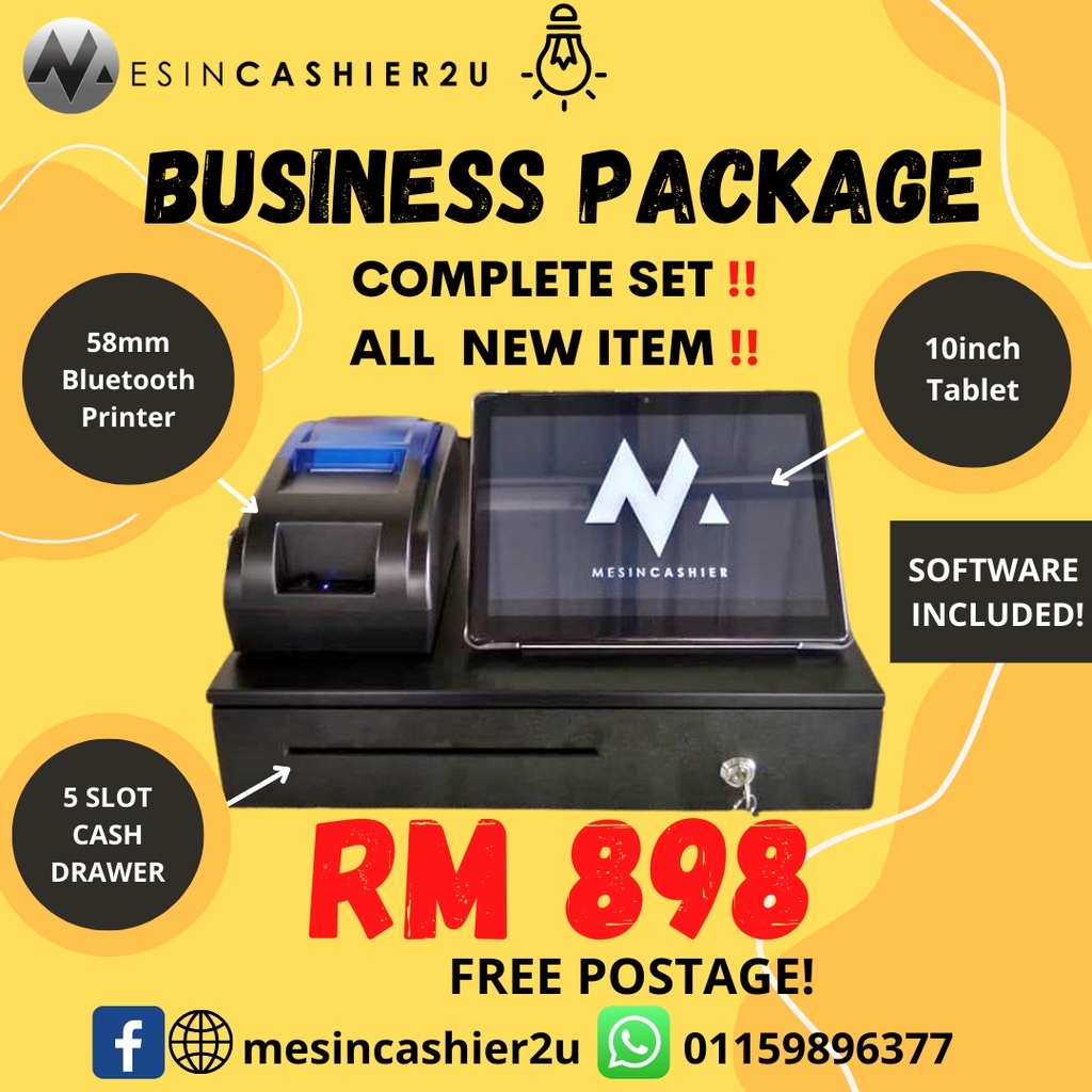 Mesin Cashier Mesin Kaunter POS System POS Software, Online Shop ...